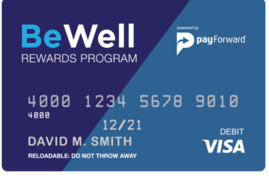 How do I register for my PayForward debit card? – Be Well Rewards Support